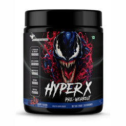Hyper X Pre Workout (Berry Fusion, 30 Servings, 250G)| 250Mg Caffeine ...